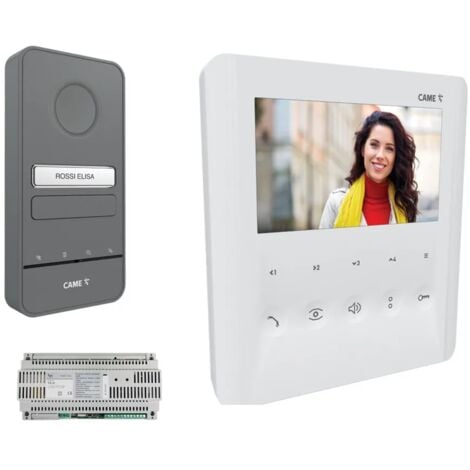 Kit Videocitofono came monofamiliare con Monitor vivavoce PLXLHSVKIT