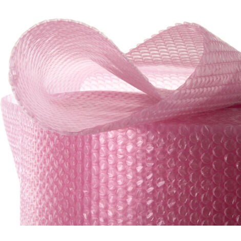 Film bulle d'air antistatique rose 100cm x 50m emballage ESD robuste ...