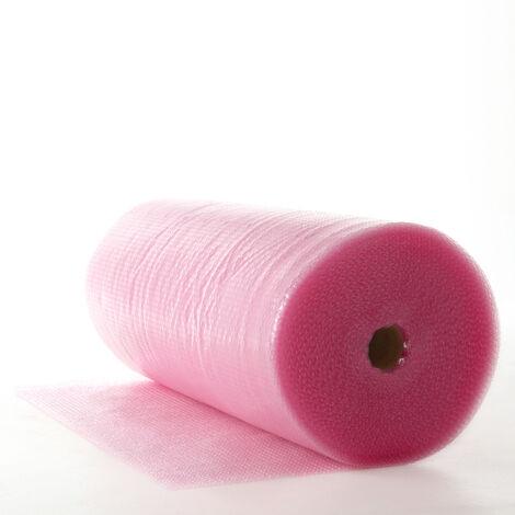 Film bulle d'air antistatique rose 100cm x 50m emballage ESD robuste ...