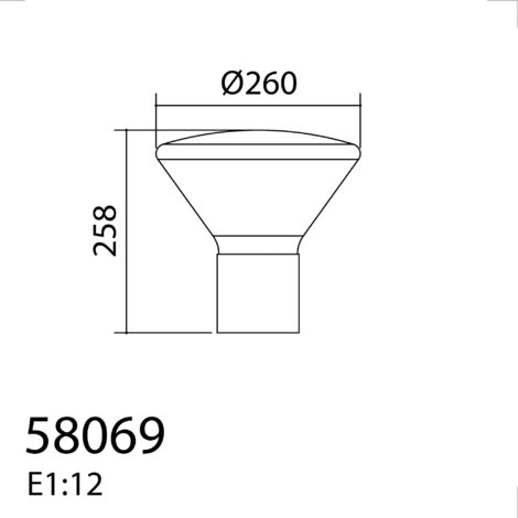Lámpara de sobremesa DELTA natural E27