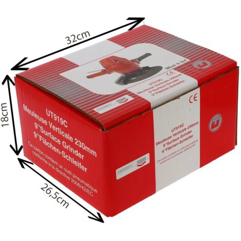 Meuleuse verticale pneumatique 230mm UT919C Cedrey