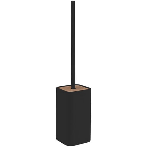 Scopino WC con ciuffo in setole d'appoggio in resina e bambù 1333 Gedy ...