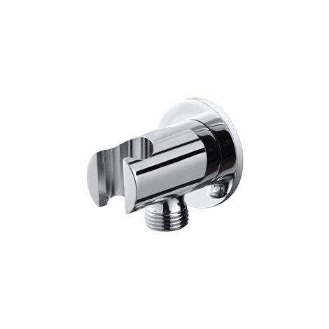 Presa acqua con supporto doccetta nero opaco Vema MAIRA V03173