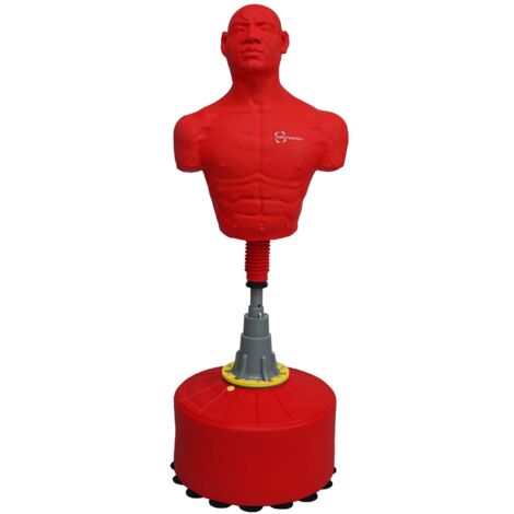 Mannequin de Frappe Rouge 175cm, Arts Martiaux Kick Boxing Boxe MMA ...