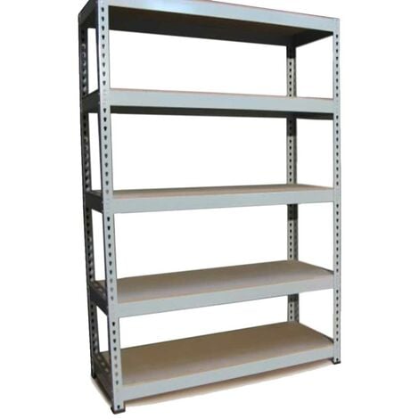 Monster Racking - 3 Rayonnages Q-Rax en Acier 100% Sans Boulons Gris ...