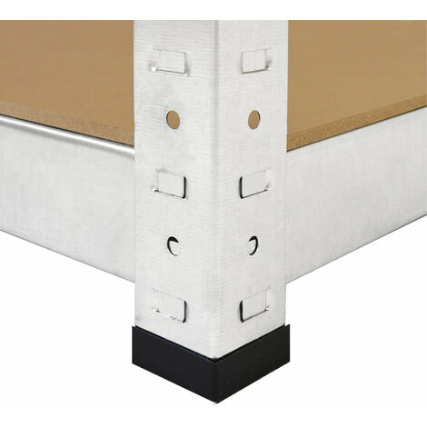 6 Monster Racking Rayonnage en Acier Galvanisé Galwix, 150kg/étagère ...