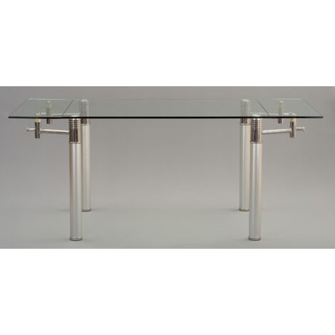 Verona 120 - 180cm Glass Extending Dining Table