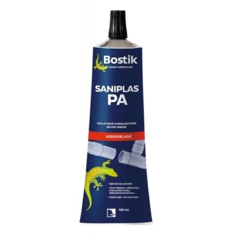 BOSTIK - Colle pvc saniplas PA boîte 250ml professionnelle