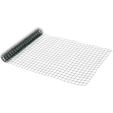 PawHut Rete Metallica da Giardino con Rivestimento in PVC