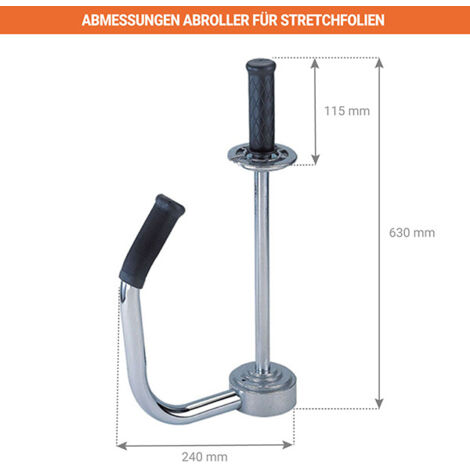 Handabroller für Stretchfolie - DAFPLUS