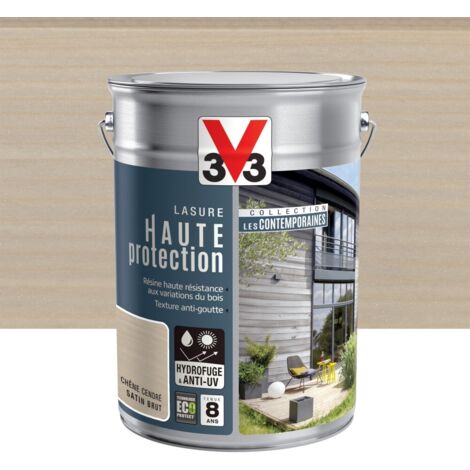 Lasure Haute Protection V33 Les Contemporaines Chêne cendré 5 L