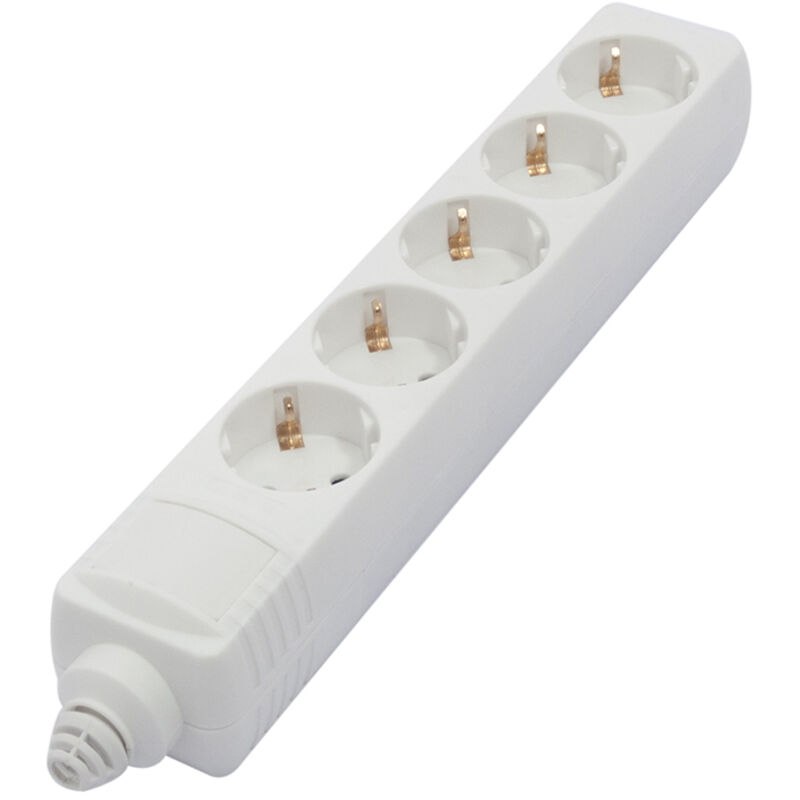 Bloc multiprise 5x16A sans cordon - Blanc - Chacon