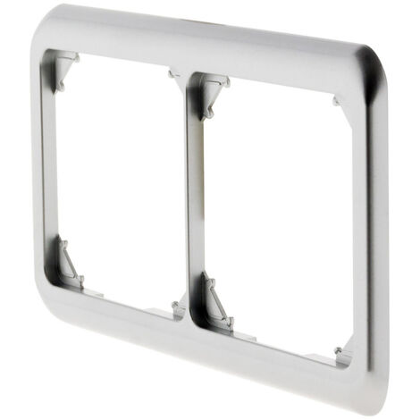 Plaque de finition double chrome - Zenitech