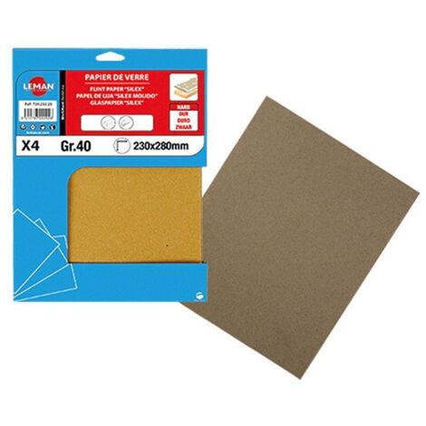 Abrasif et papier de verre