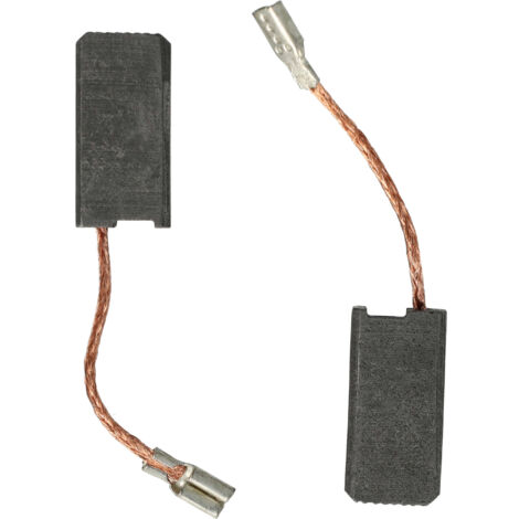 vhbw 2x Kohlebürste 20 x 10 x 6,1 mm kompatibel mit DUSS DUAX P60, PK ...