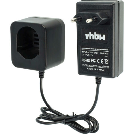 vhbw 220V Netzteil Ladegerät Ladekabel kompatibel mit Dewalt DC550 ...