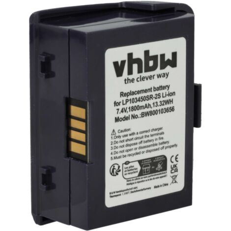 vhbw 1x Akku kompatibel mit Verifone VX680 Credit Card Machine, VX680 ...