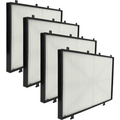 vhbw 4x H11 Filterpad kompatibel mit Dolphin LR6, Explorer Plus ...