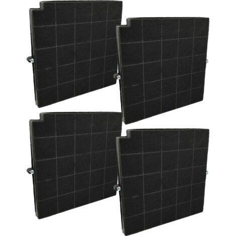 vhbw 4x Aktivkohlefilter kompatibel mit Arthur Martin VENTO 881904 ...