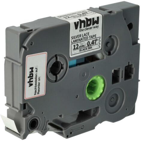vhbw Schriftband-Kassette kompatibel mit Brother PT E110, E115, E105 ...