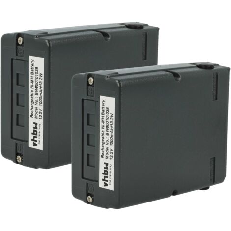 vhbw 2x Akku Ersatz für Icom BP-7, CM-7, CM-7G, BP-7H, CM-7H für ...