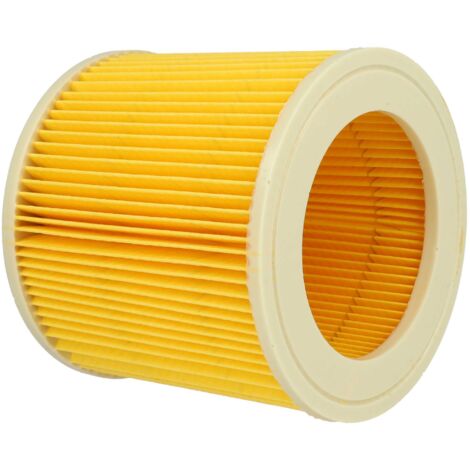 vhbw 8x Faltenfilter kompatibel mit Kärcher WD 3 V-17, WD 3 S V-4, WD 3 V-4, WD 3 V-20 ...