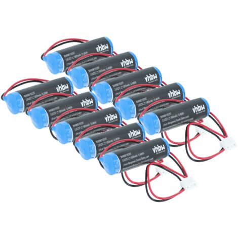 vhbw 10x Batterie Ersatz für Mitsubishi T2282 für PLC Programmable ...