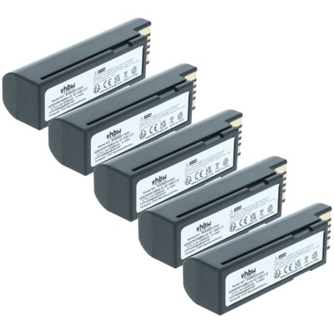 vhbw 5x Akku kompatibel mit Zebra LS3678, DS3678, DS3600, LI3678 ...