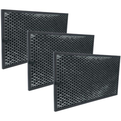 vhbw 3x Aktivkohlefilter Ersatz für Sharp FZ-C70DFE, FZ-C70DFU für ...