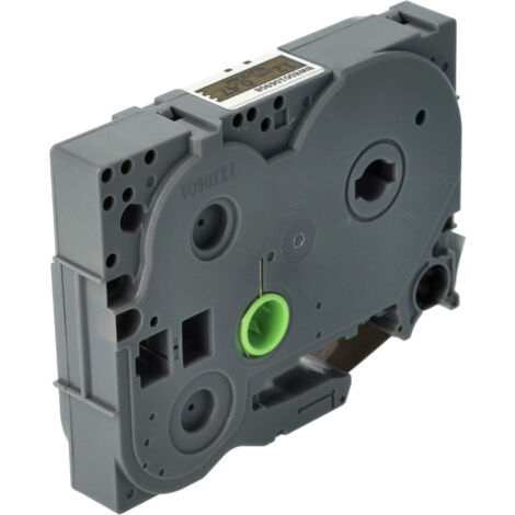 vhbw Schriftband-Kassette kompatibel mit Brother PT D600, D600VP, E110 ...