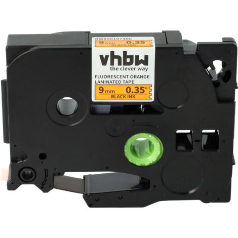 vhbw Schriftband-Kassette kompatibel mit Brother PT 1250, 1230PC, 1200P ...