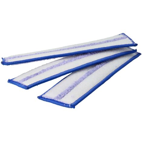 vhbw Wischtuch Set (3-tlg.) Mikrofaser-Pad Fliesen kompatibel mit ...