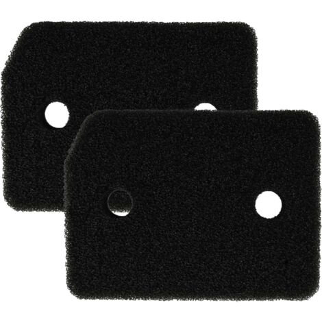 vhbw 2x Sockelfilter kompatibel mit Miele TCR860WP, TCR870WP, TDB230WP ...