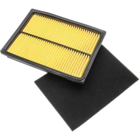 vhbw 1x Vorfilter, 1x Luftfilter Ersatz für Honda 17218-ZJ1-840, 17210 ...
