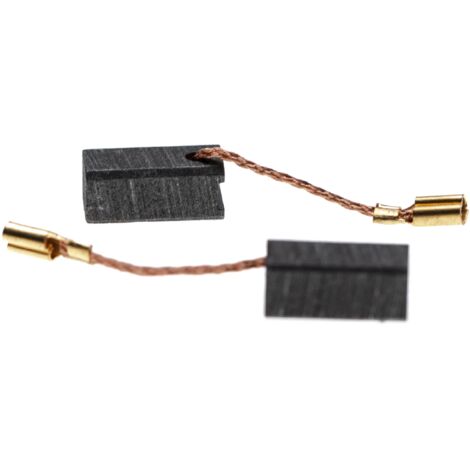 vhbw 2x Kohlebürste 14,3 x 6.3 x 6.3 mm kompatibel mit Metabo P563 ...