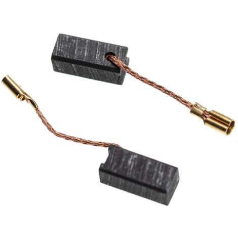 vhbw 2x Kohlebürste 14,3 x 6.3 x 6.3 mm kompatibel mit Metabo P563 ...