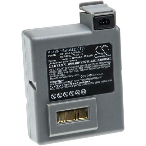 vhbw Akku kompatibel mit Zebra P4T, RP4, RP4T Drucker Kopierer Scanner ...
