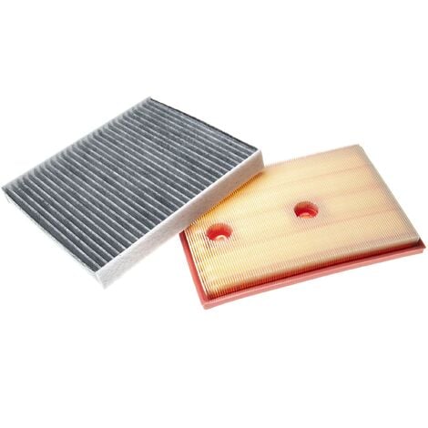 vhbw Autofilter Set 2 tlg. kompatibel mit VW Tiguan Allspace (BW2) 1.4 ...