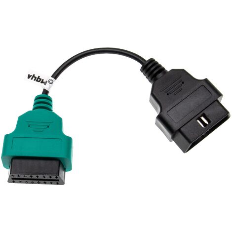 vhbw OBD2 Adapter A1 16Pin-OBD1 auf OBD2 kompatibel mit Fiat Albea ...