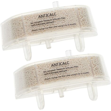 vhbw 2x Anti-Kalk-Filter Ersatz für Rowenta ZR006501 für Dampfreiniger
