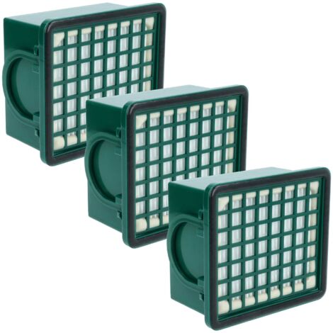 vhbw Filterset 3x Staubsaugerfilter kompatibel mit Vorwerk Kobold VK130 ...