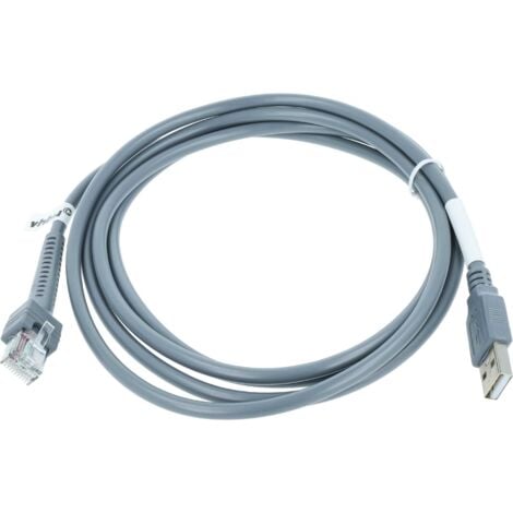 vhbw Datenkabel USB 2.0 Stecker auf RJ45 Stecker kompatibel mit Zebra ...