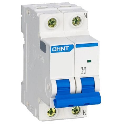 Interruttore Magnetotermico 16A Chint NXB-63S/C16 1P+N 4,5ka Curva C 296749