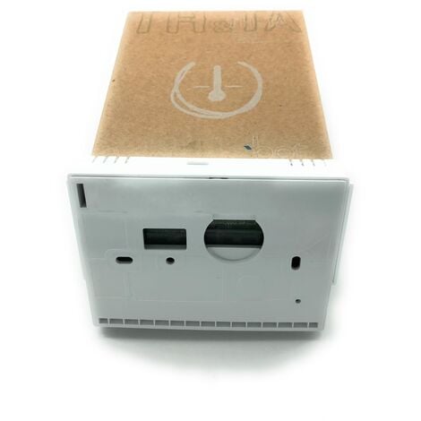 Cronotermostato Touch Da Parete Bianco TH/500 WH A Batterie