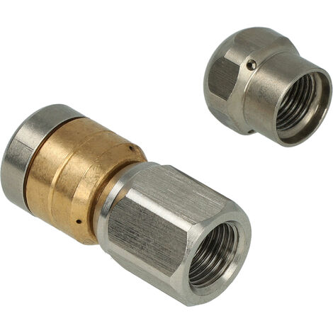 vhbw 2x Boquilla limpieza tuberíasn compatible con Kränzle Profi Jet B ...