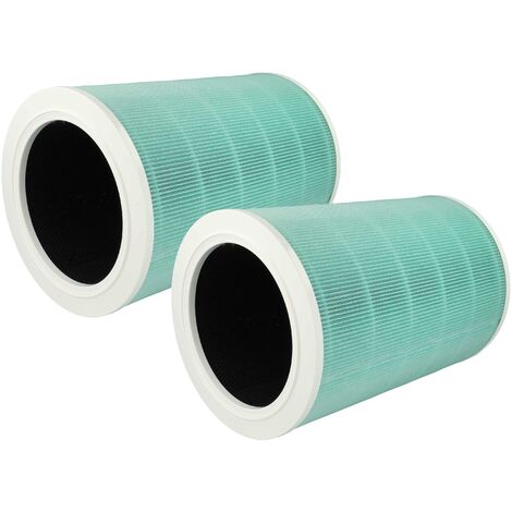 vhbw 2x filtro de aire compatible con Doctor-San X3, X2 purificador - Filtro combi HEPA (HEPA ...