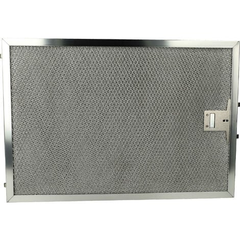 vhbw Filtro metálico de grasa reemplaza Miele 8270400, 8262710 para campana extractora - 36,8 x ...