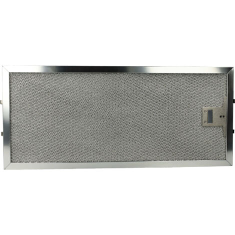 vhbw Filtro metálico de grasa reemplaza Miele 4002515616383, 8165760 para campana extractora ...
