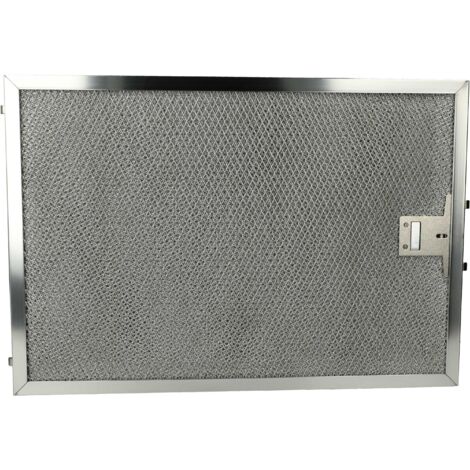vhbw 2x Filtro metálico de grasa reemplaza Miele 8270400, 8262710 para campana extractora - 36,8 ...