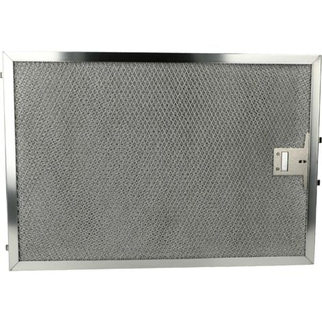 vhbw 2x Filtro metálico de grasa compatible con Miele DA5290 W (2005 - 2006) campana extractora ...